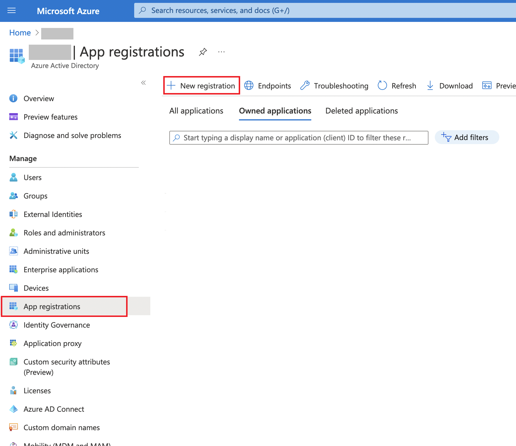 Microsoft Azure AD Authenticator Push and OTP